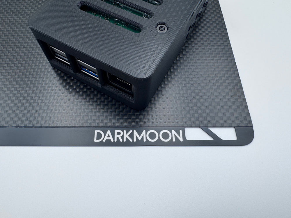 Darkmoon CFX Carbon Fiber Build Plate for Bambu Lab Printers
